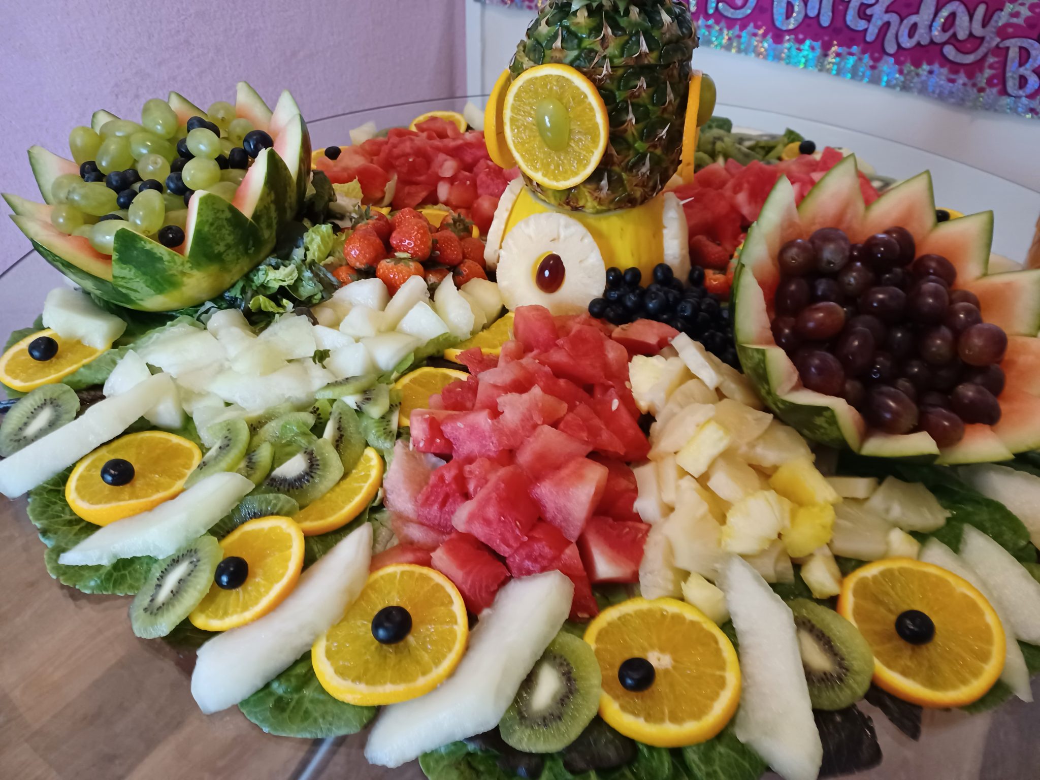 NATURE'S MAGNIFICENT FRUIT TABLES DISPLAYS - Life The Magnificent Way
